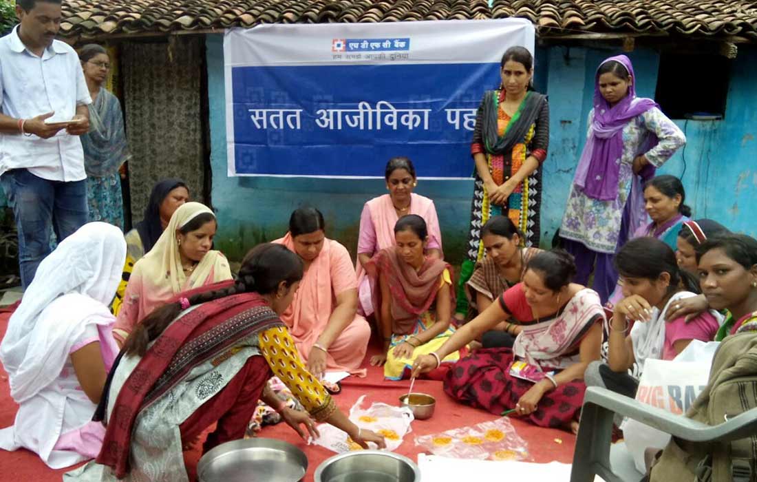 HDFC BANK - CSR - Sustainable Livelihood Initiative